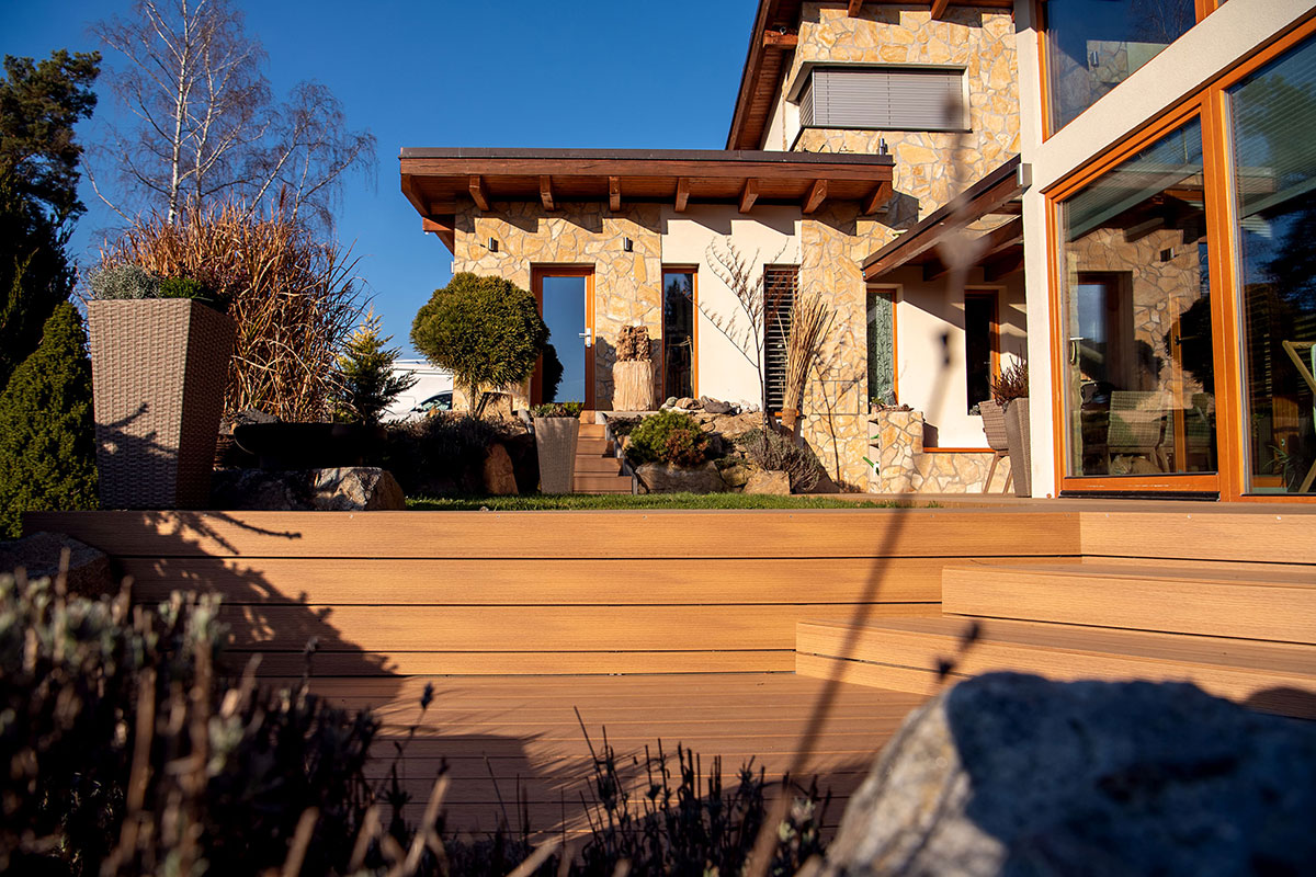 Terasa od WPC - WoodPlastic je stávkou na istotu | ASB.sk