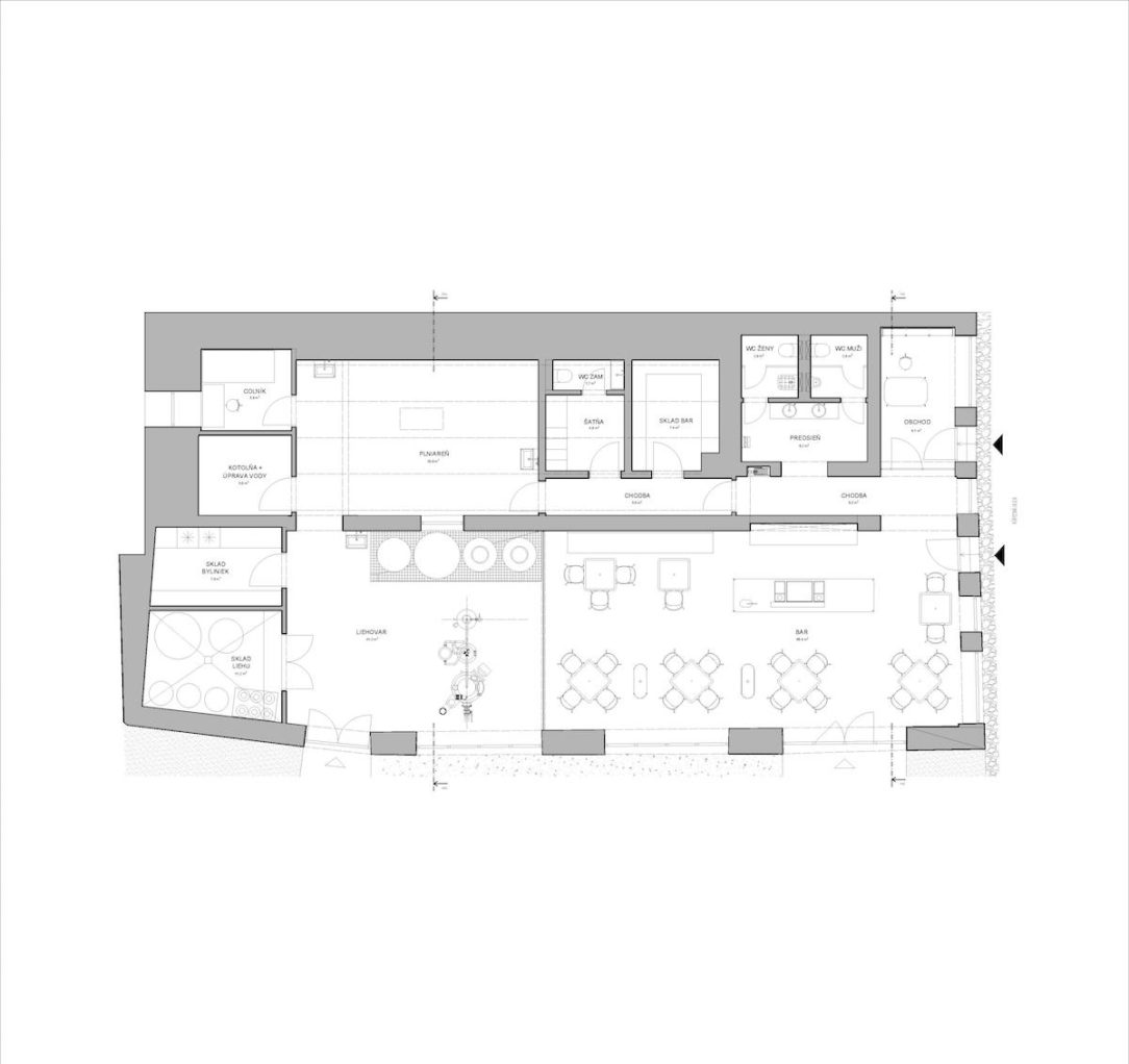 Pôdorys 1. NP. | ASB.sk