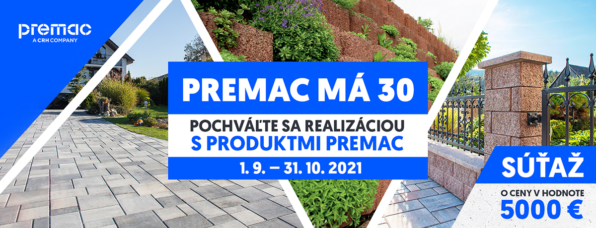 Premac je na trhu už 30 rokov a rozdáva ceny za 5000 € | ASB.sk