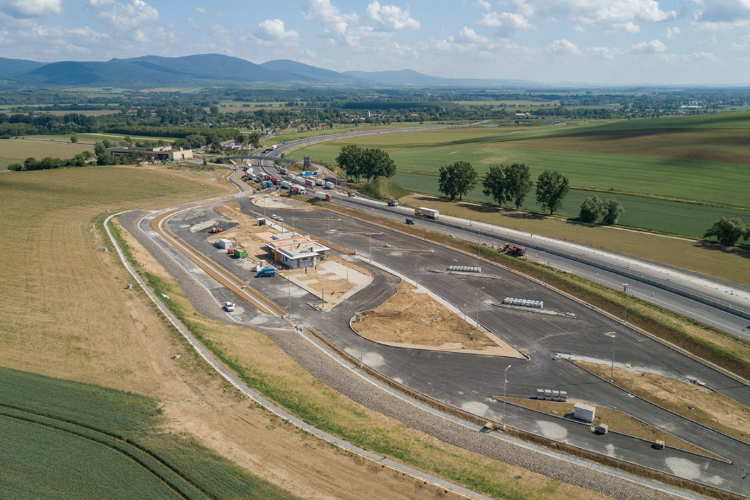 Rýchlostná cesta R4 Košice – Milhosť, odpočívadlo | ASB.sk