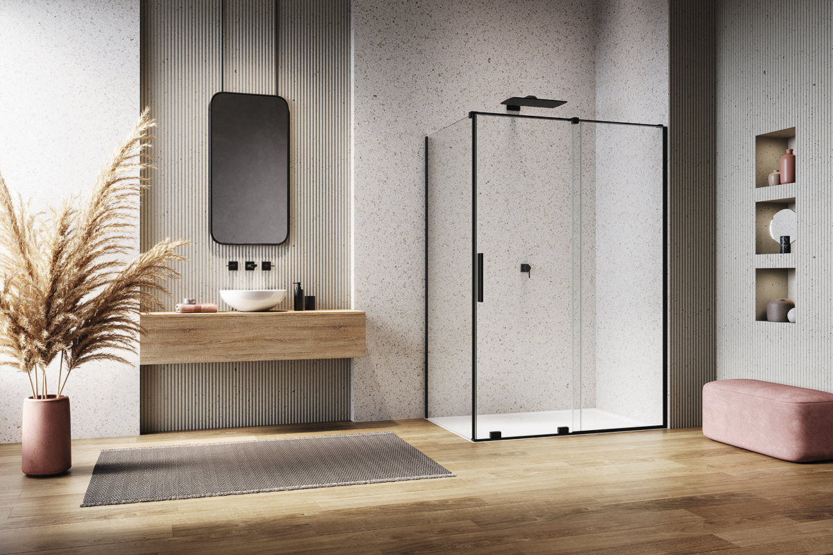 Praktické, s minimálnou údržbou. Sprchovacie zásteny idú s dobou | ASB.sk