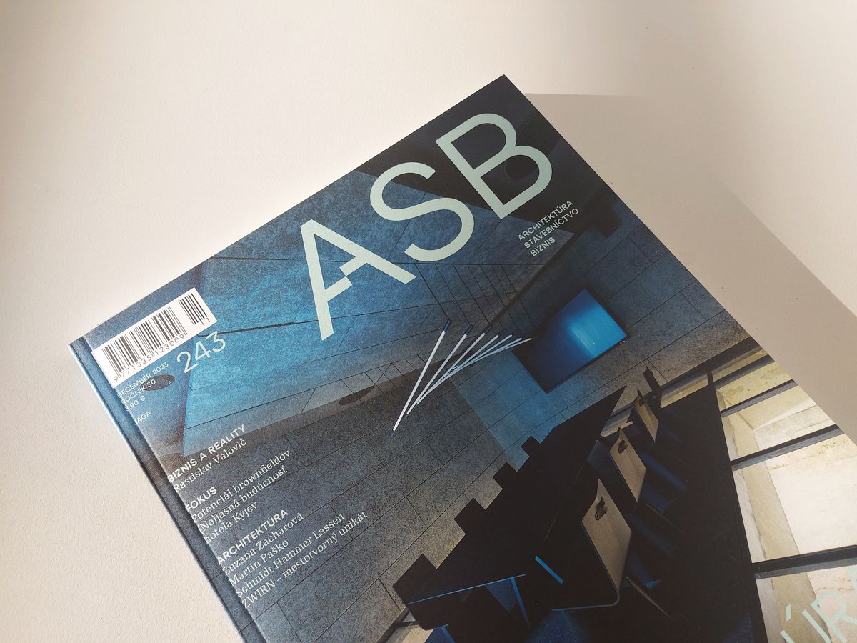 Nebúrať, renovovať, hlása záverečné tohtoročné číslo časopisu ASB | ASB.sk