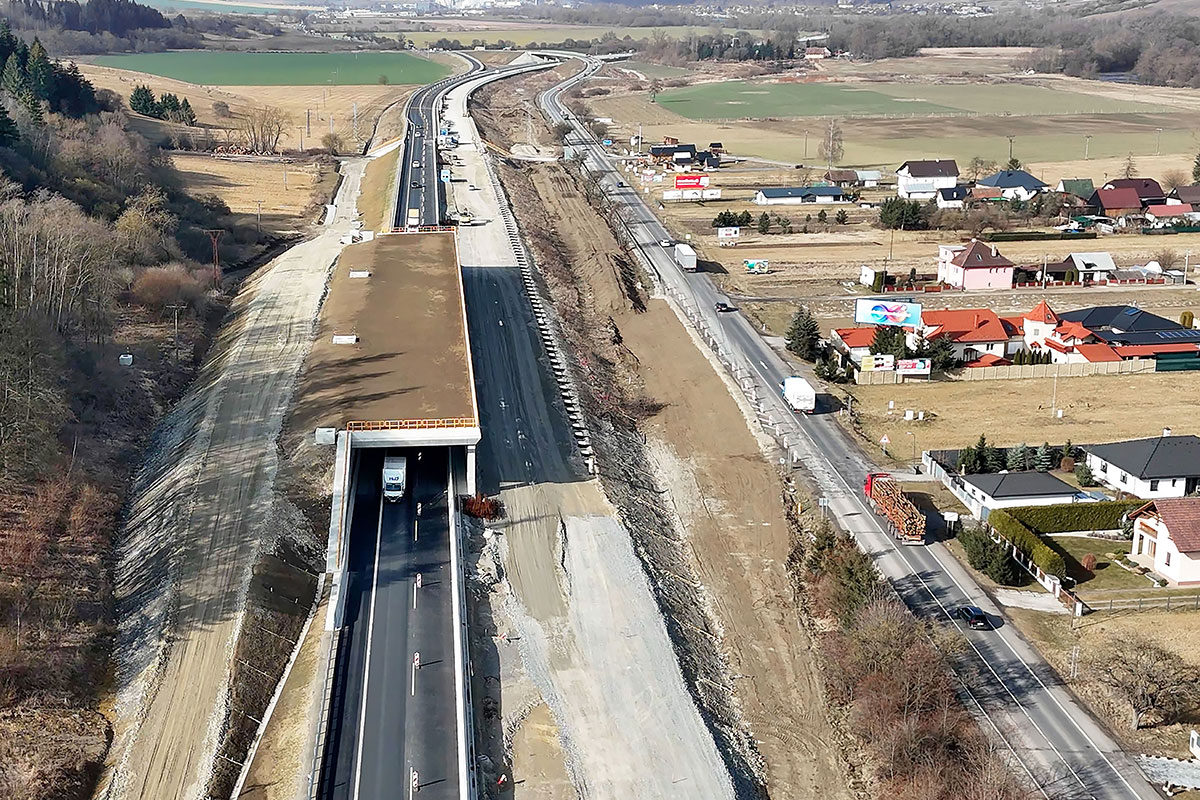 Prvá presypaná galéria na diaľnici bola sprejazdnená v decembri | ASB.sk