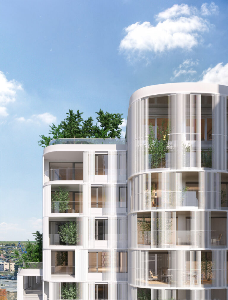 Bytový dom na Bottovej ulici - detail fasády | ASB.sk