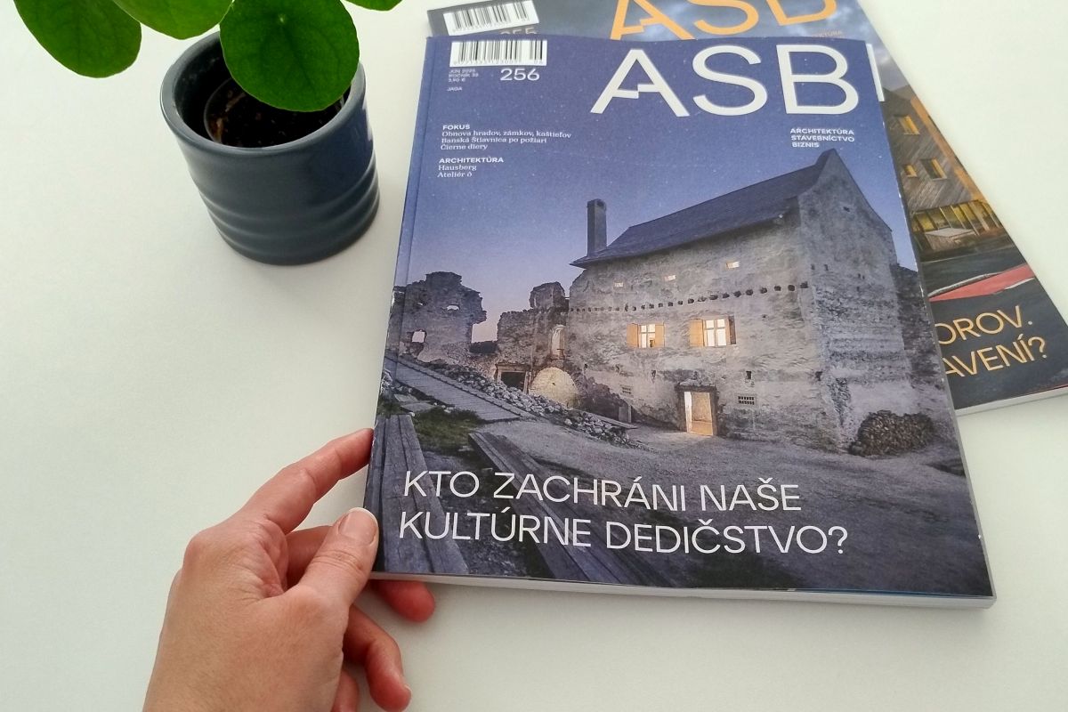 Pamiatky a kultúrne dedičstvo, ktoré držia nad vodou nadšenci. Vychádza nové číslo časopisu ASB ...