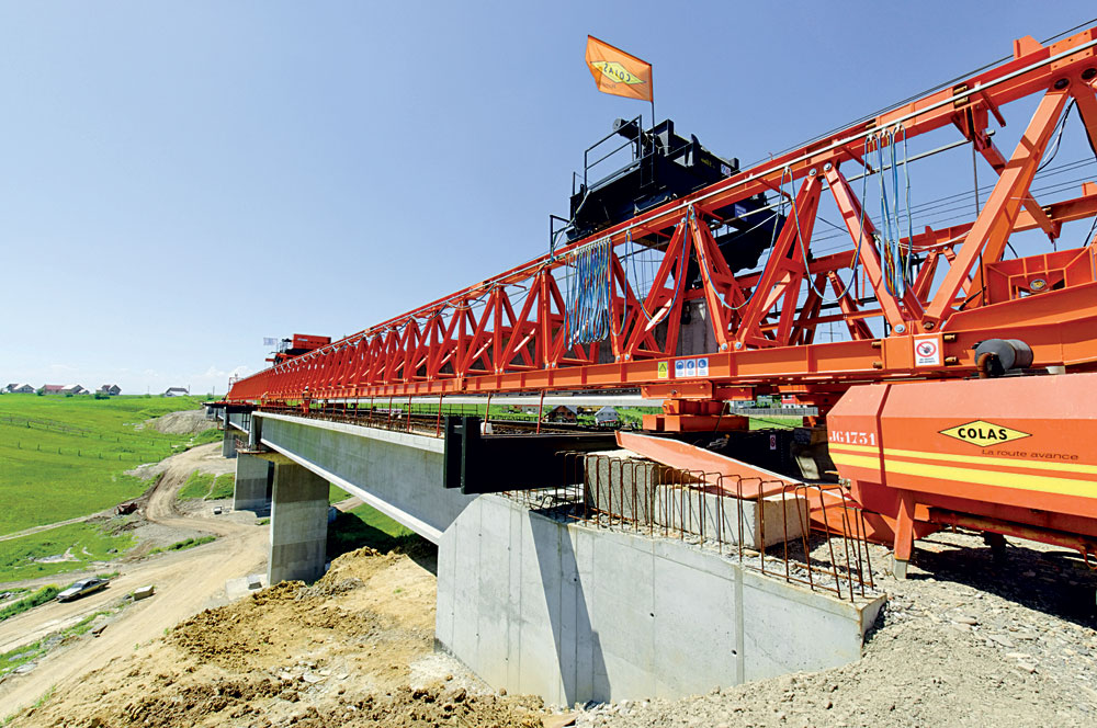 Technológia výstavby mostov z nosníkov vyrábaných na stavbe | ASB.sk